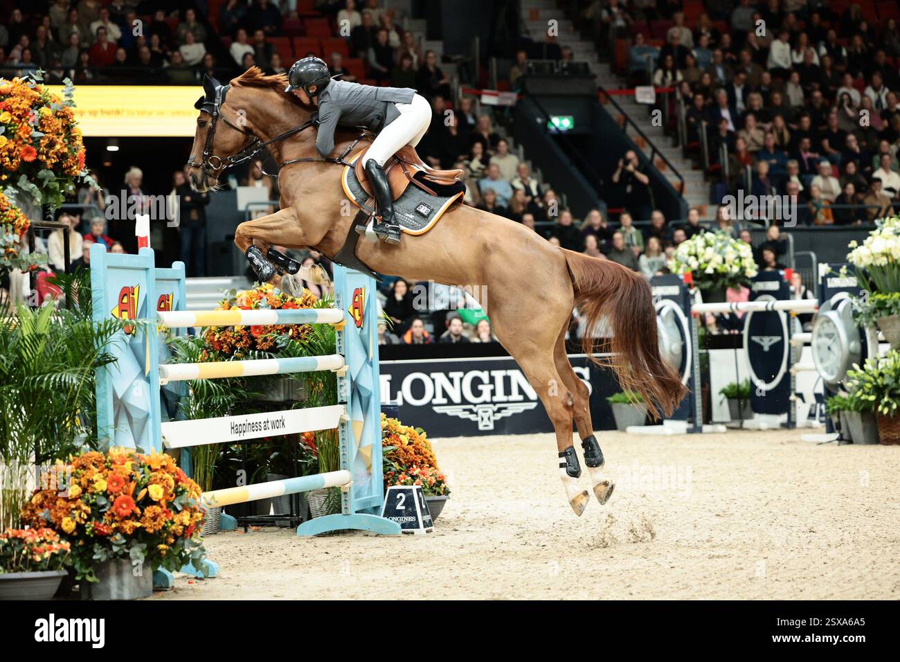 Gothenburg, Sweden. 23rd Feb, 2025. Sandra Auffarth of Germany with ...