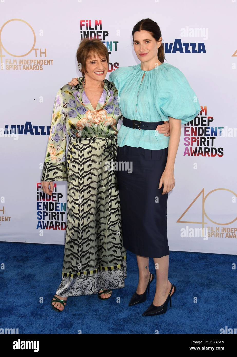 SANTA MONICA, CALIFORNIA - FEBRUARY 22: (L-R) Patti LuPone and Kathryn ...