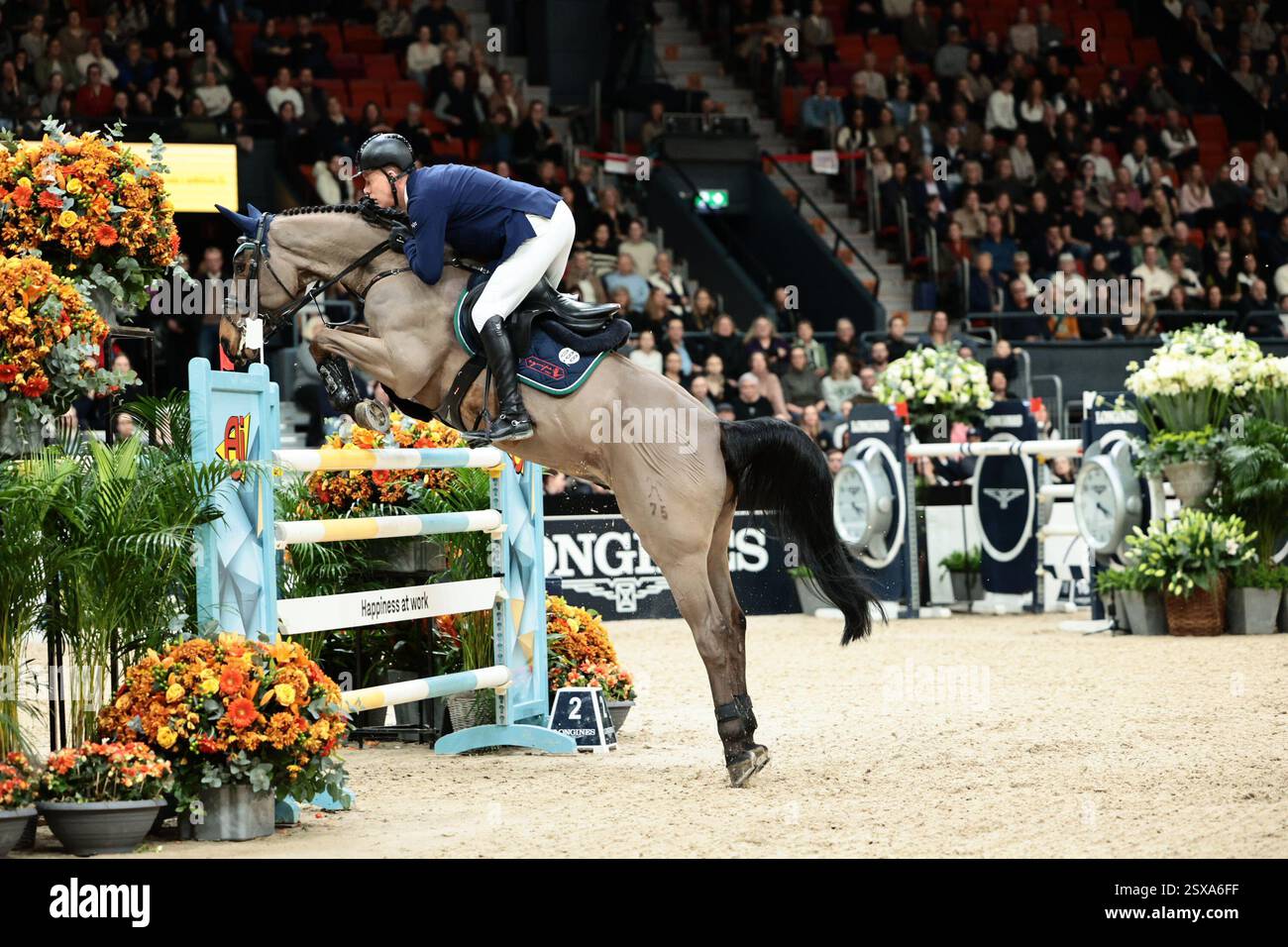 Gothenburg, Sweden. 23rd Feb, 2025. Mario Stevens of Germany with ...