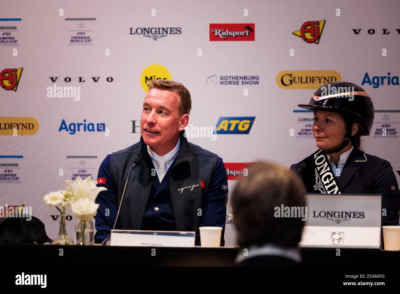 Gothenburg, Sweden. 23rd Feb, 2025. Mario Stevens of Germany during the ...