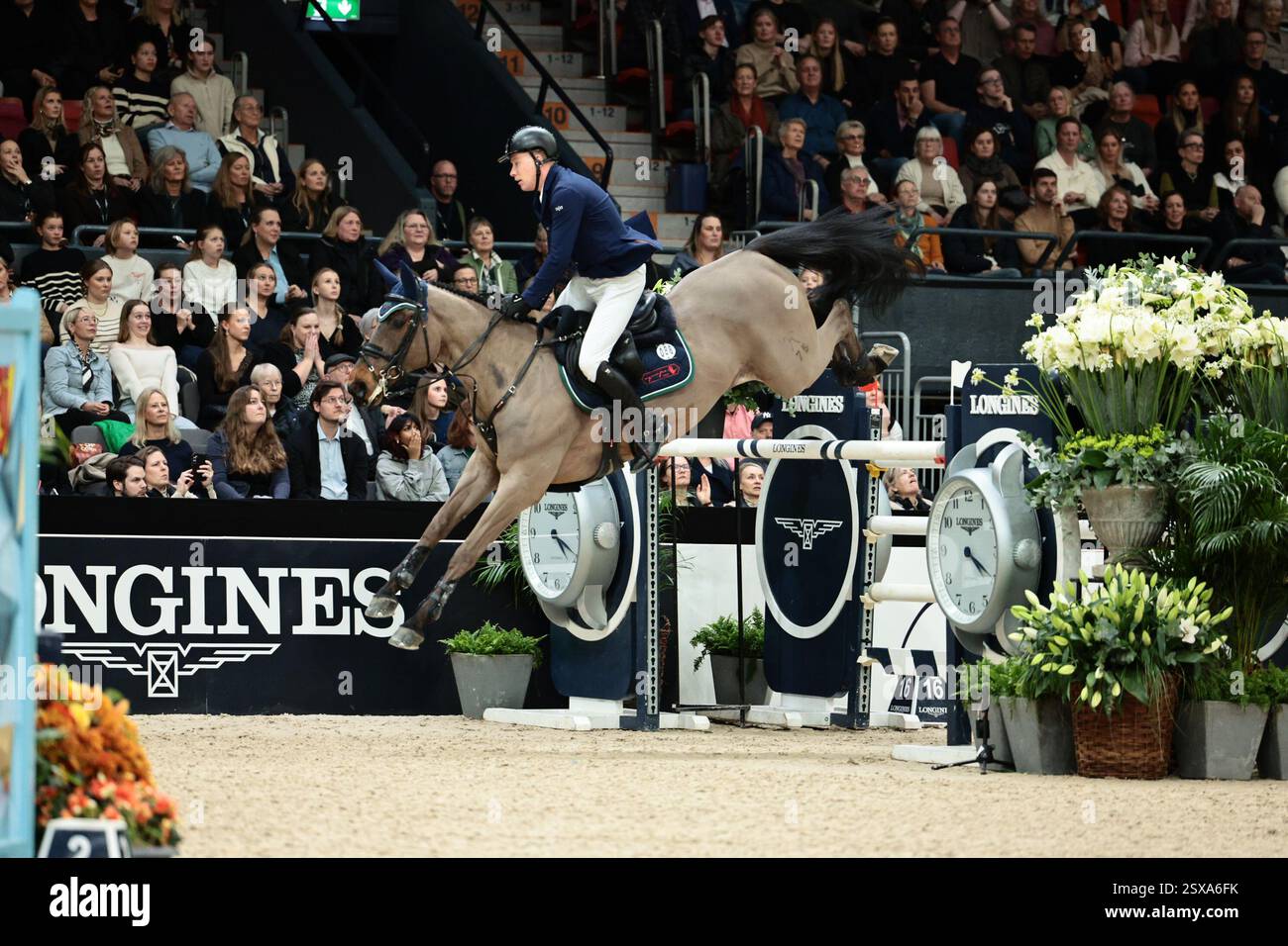 Gothenburg, Sweden. 23rd Feb, 2025. Mario Stevens of Germany with ...