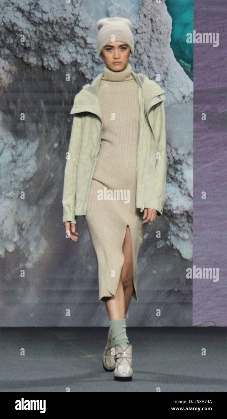 Milan, . 23rd Feb, 2025. Milan, Italy MICAM Milan, Mipel, TheOneMilano ...