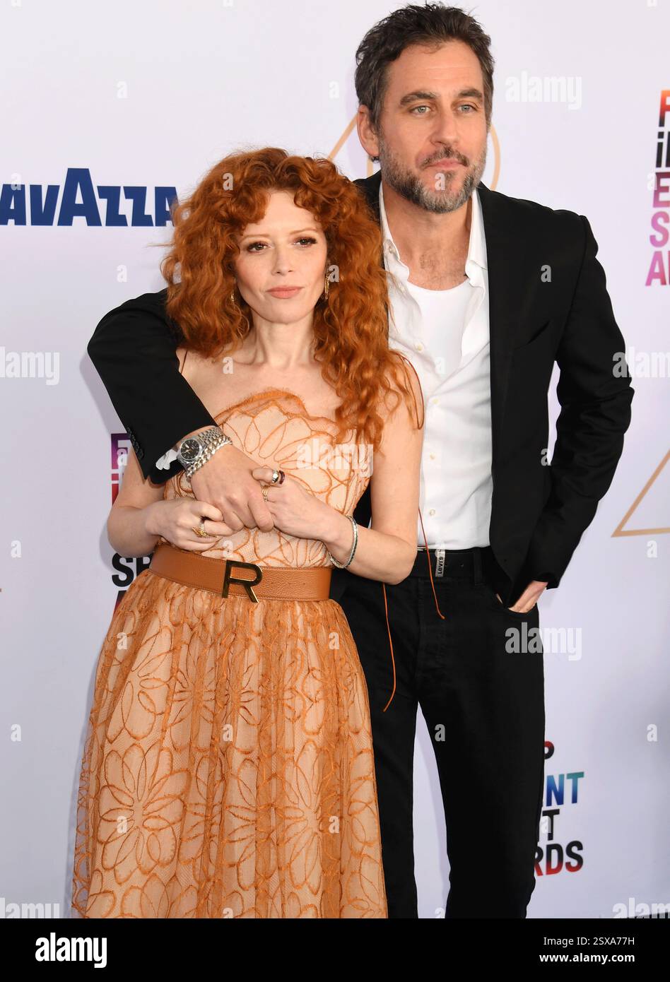 SANTA MONICA, CALIFORNIA - FEBRUARY 22: (L-R) Natasha Lyonne and Bryn ...