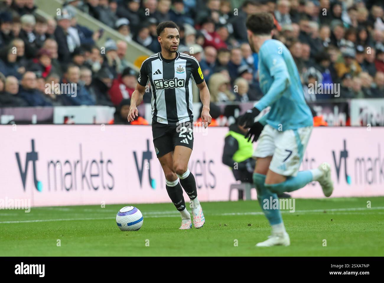 Newcastle, UK. 23rd Feb, 2025. Jacob Murphy Of Newcastle United during ...