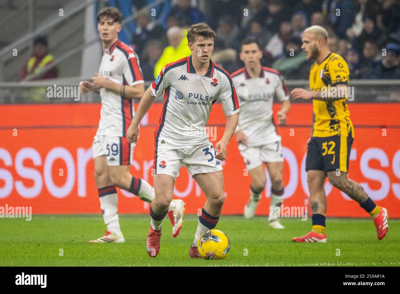 Morten Frendrup Genoa during serie A match Fc Internazionale vs Genoa ...