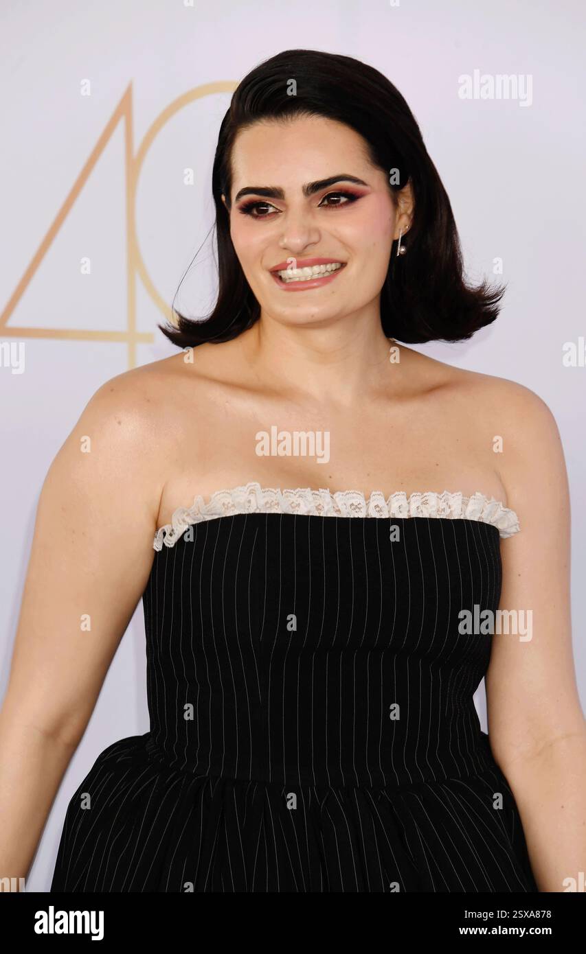 SANTA MONICA, CALIFORNIA - FEBRUARY 22: Nava Mau attends the 2025 Film ...