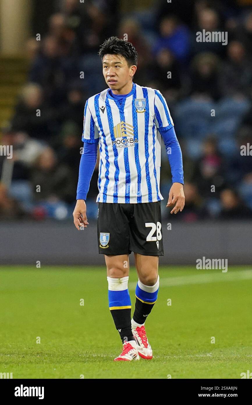 Sheffield Wednesday defender Ryo Hatsuse (28) during the Burnley FC v ...