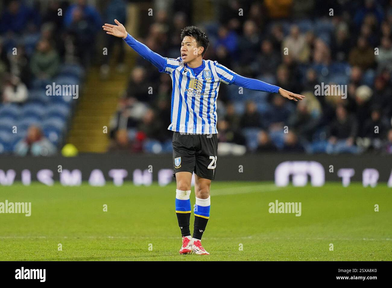 Sheffield Wednesday defender Ryo Hatsuse (28) during the Burnley FC v ...