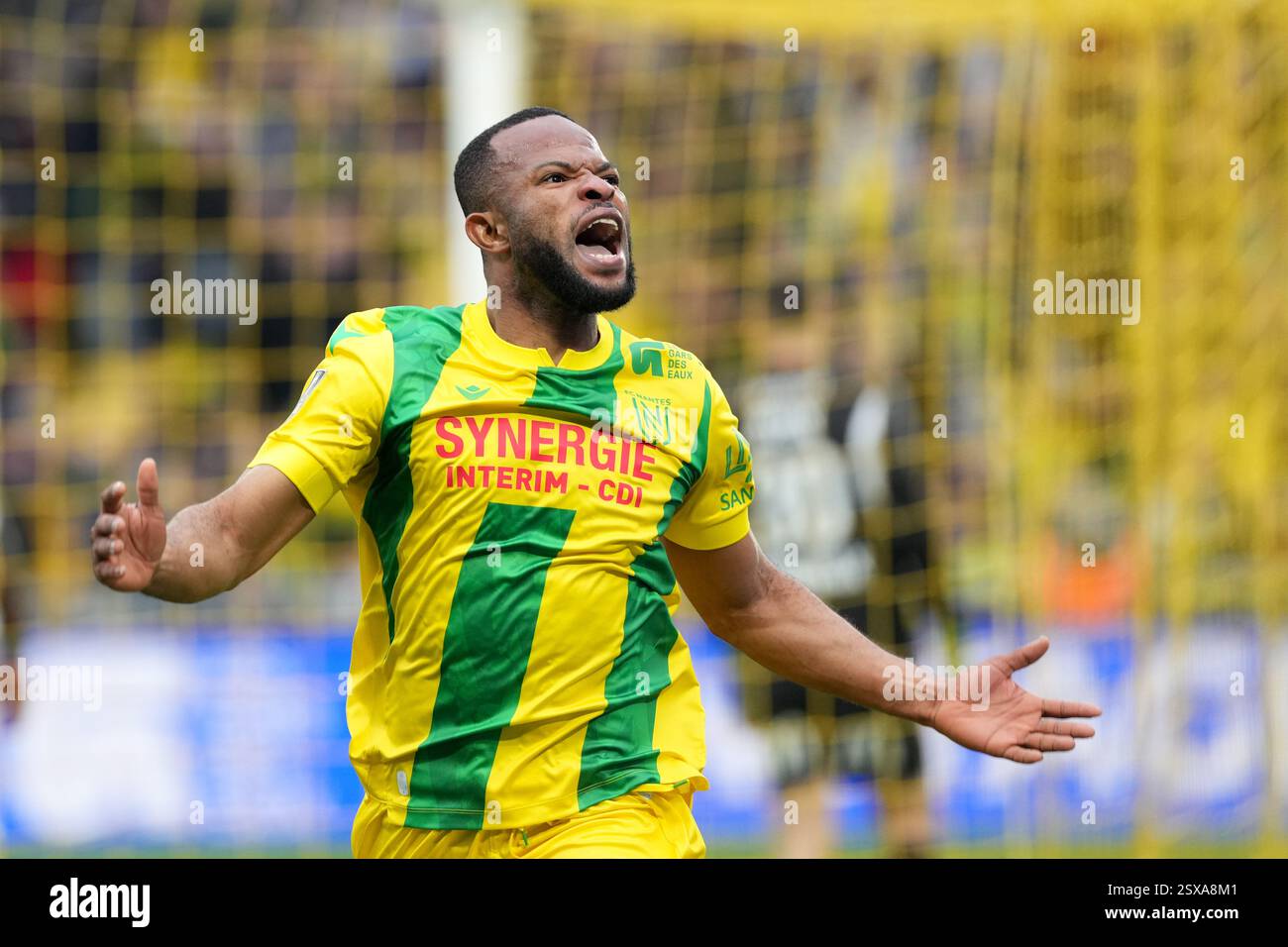 17 Meschack ELIA (fcn) during the Ligue 1 Uber Eats match between ...