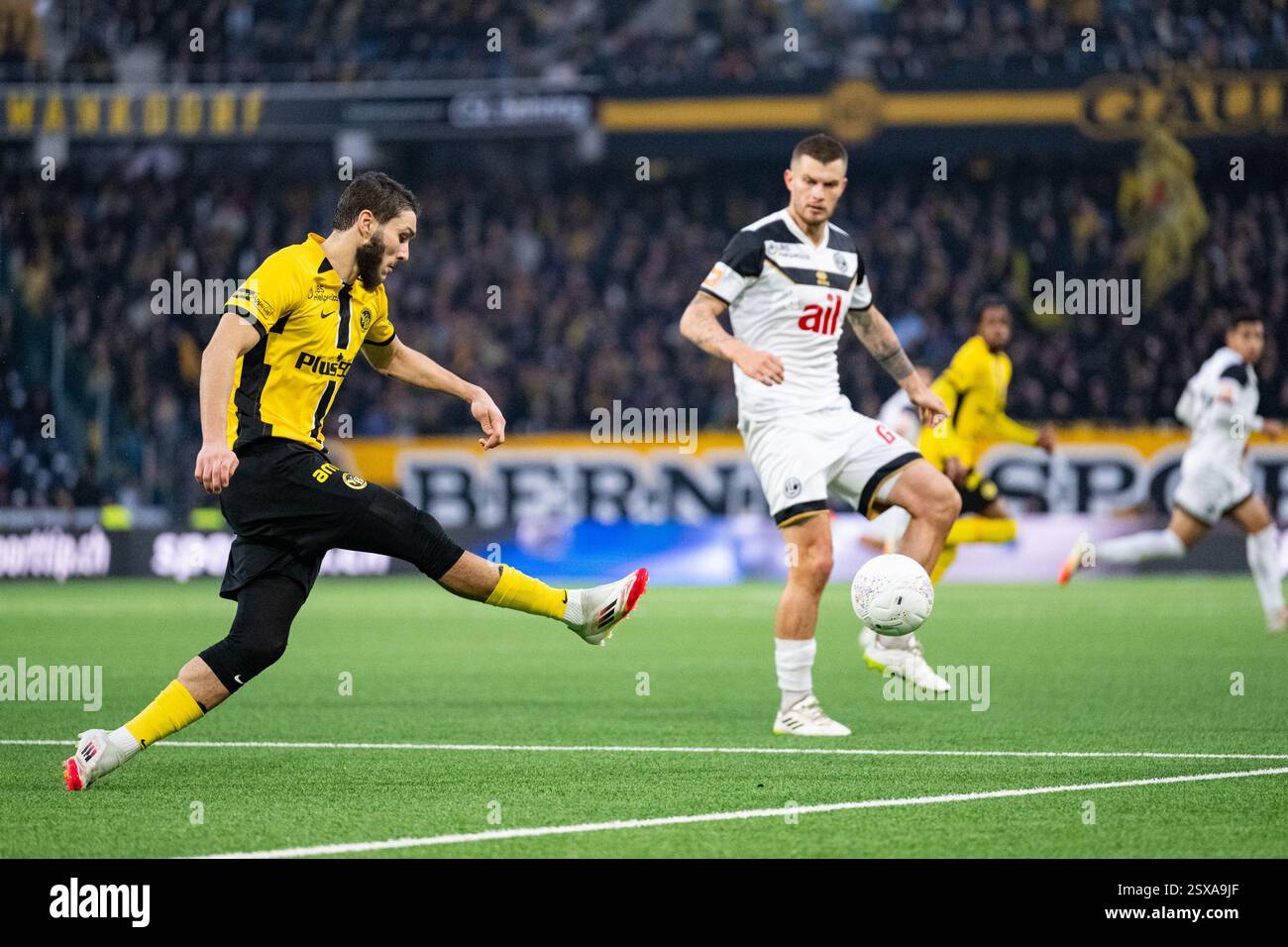 Bern, Switzerland. 23rd Feb, 2025. Bern, Bern, February 23 2025: Jaouen ...