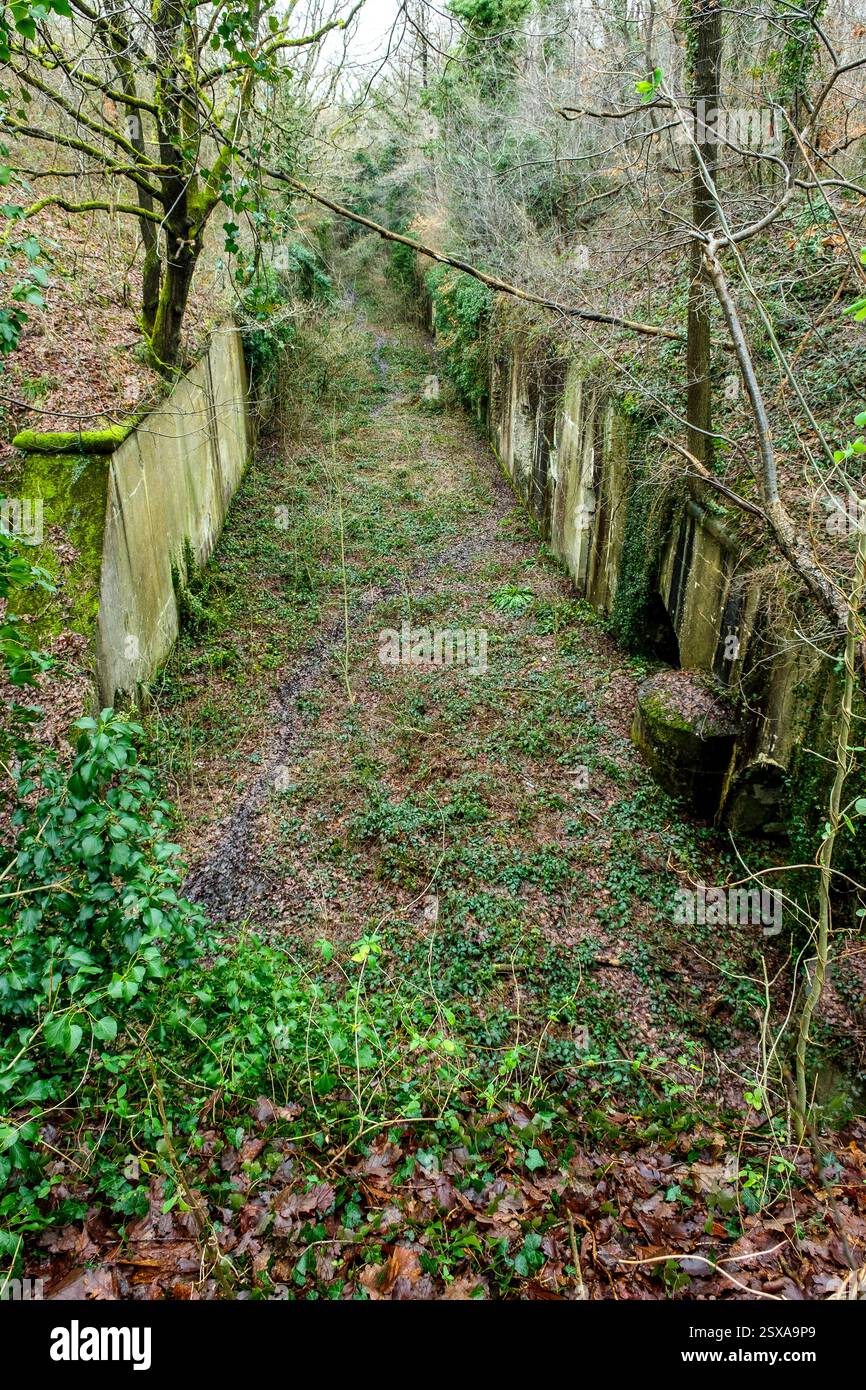 Fort de Malonne dans le bois de la Vecquée fait partie des neufs fort ...