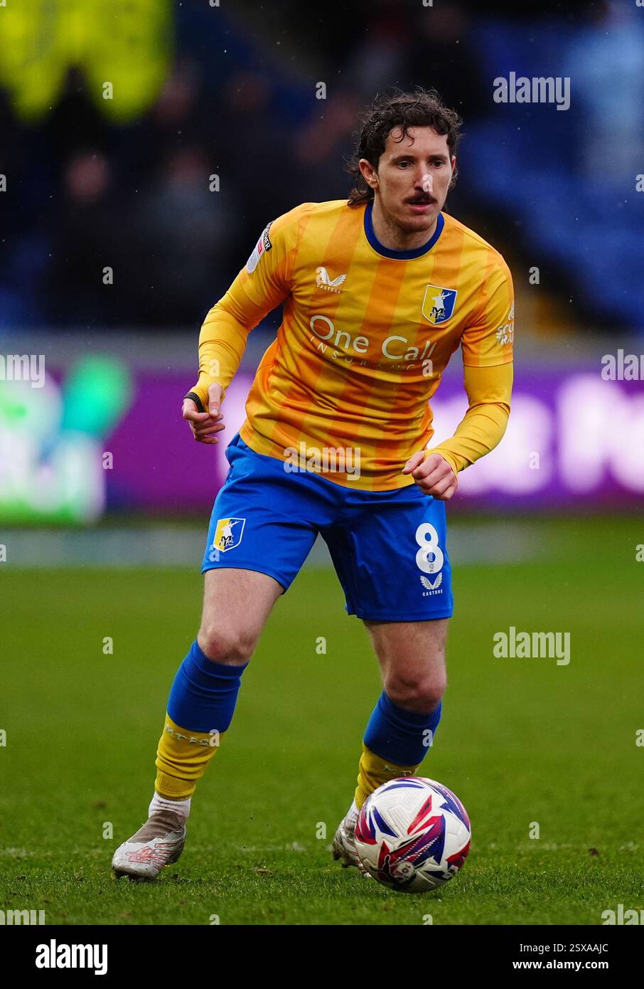 Mansfield Town's Aaron Lewis during the Sky Bet League One match at the ...