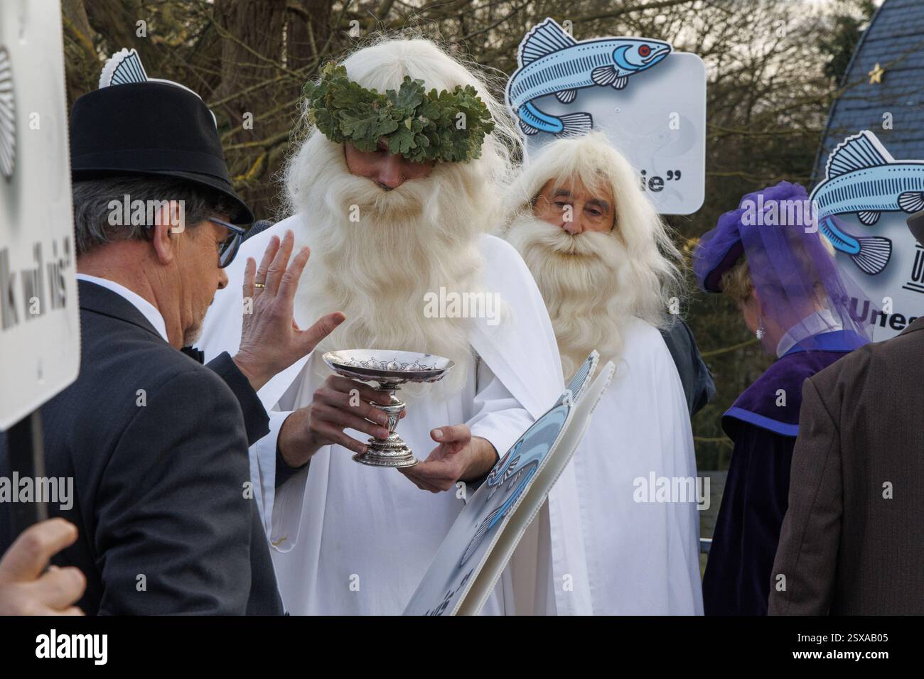 Picture taken during the Krakelingen and Tonnekensbrand 2025, in ...