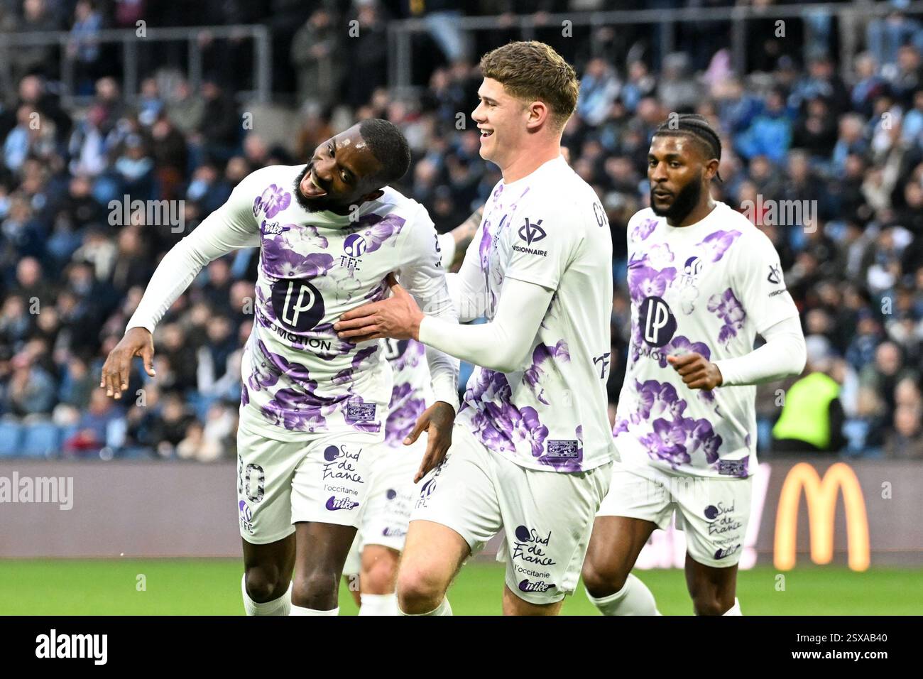 France. 23 Feb, 2025. 80 Shavy BABICKA (tfc) - 04 Charlie CRESSWELL ...