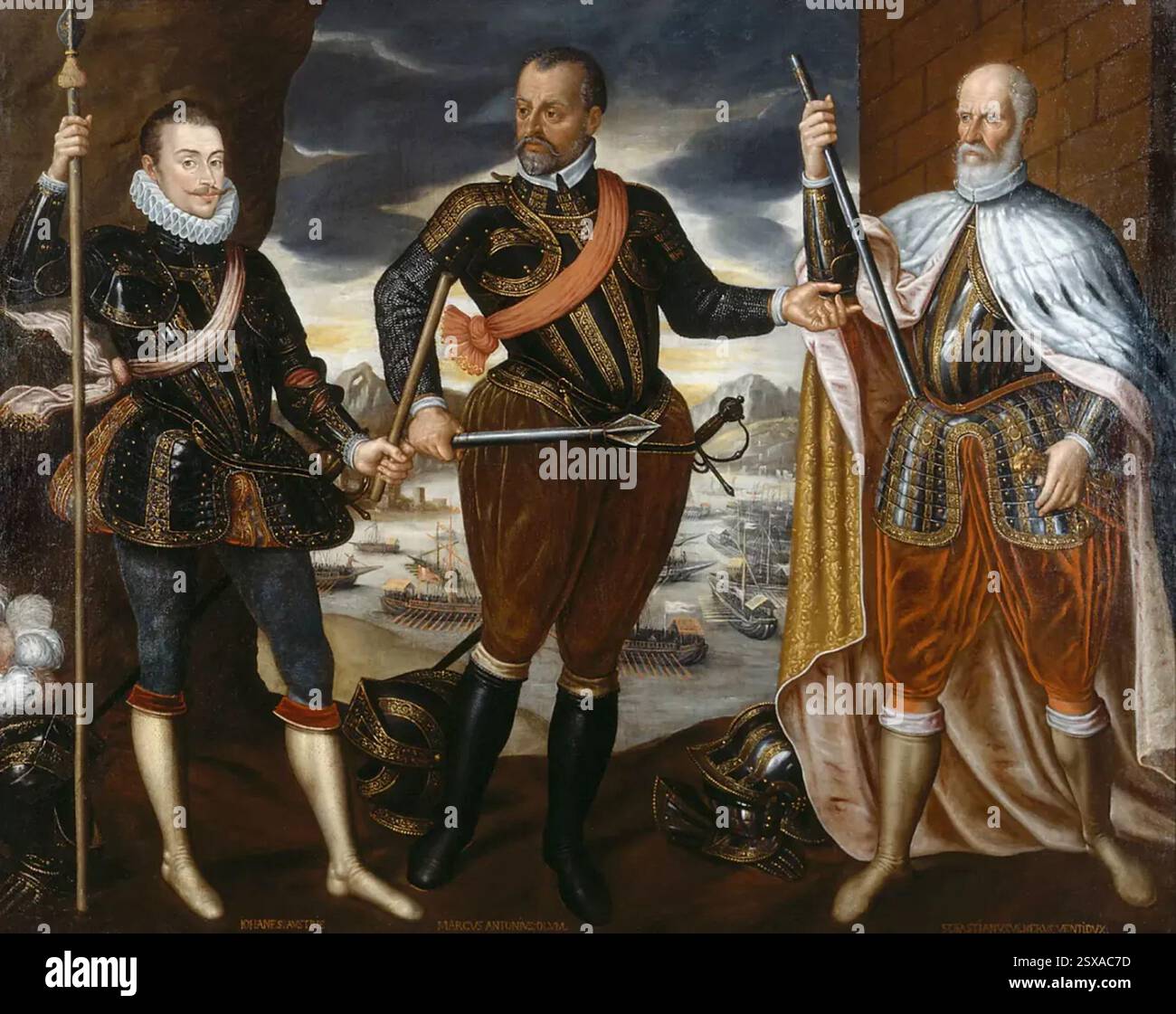 The Victors of Lepanto, John of Austria, Marcantonio Colonna and ...