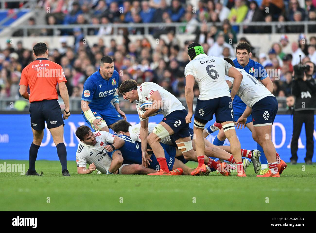 Rome, Italy. 23rd February 2025; Stadio Olimpico, Rome, Italy: Six ...