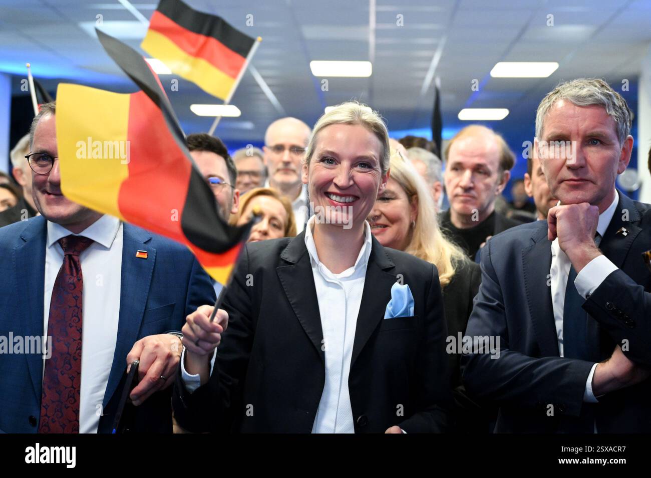 Berlin, Germany. 23rd Feb, 2025. Alice Weidel, federal chairman and ...