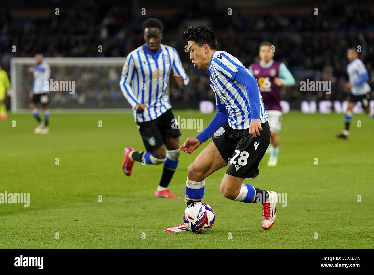 Sheffield Wednesday defender Ryo Hatsuse (28) during the Burnley FC v ...