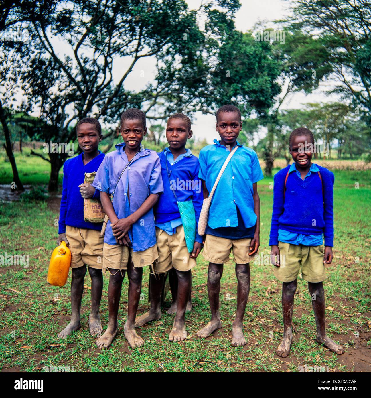 School children, Kenya Stock Photo - Alamy