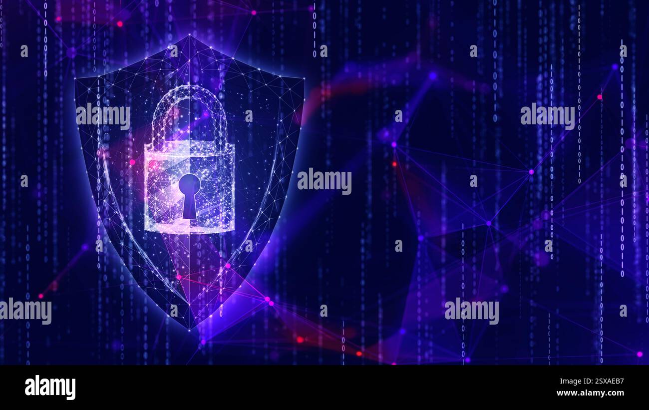 Digital plexus concept image visual Stock Photo - Alamy