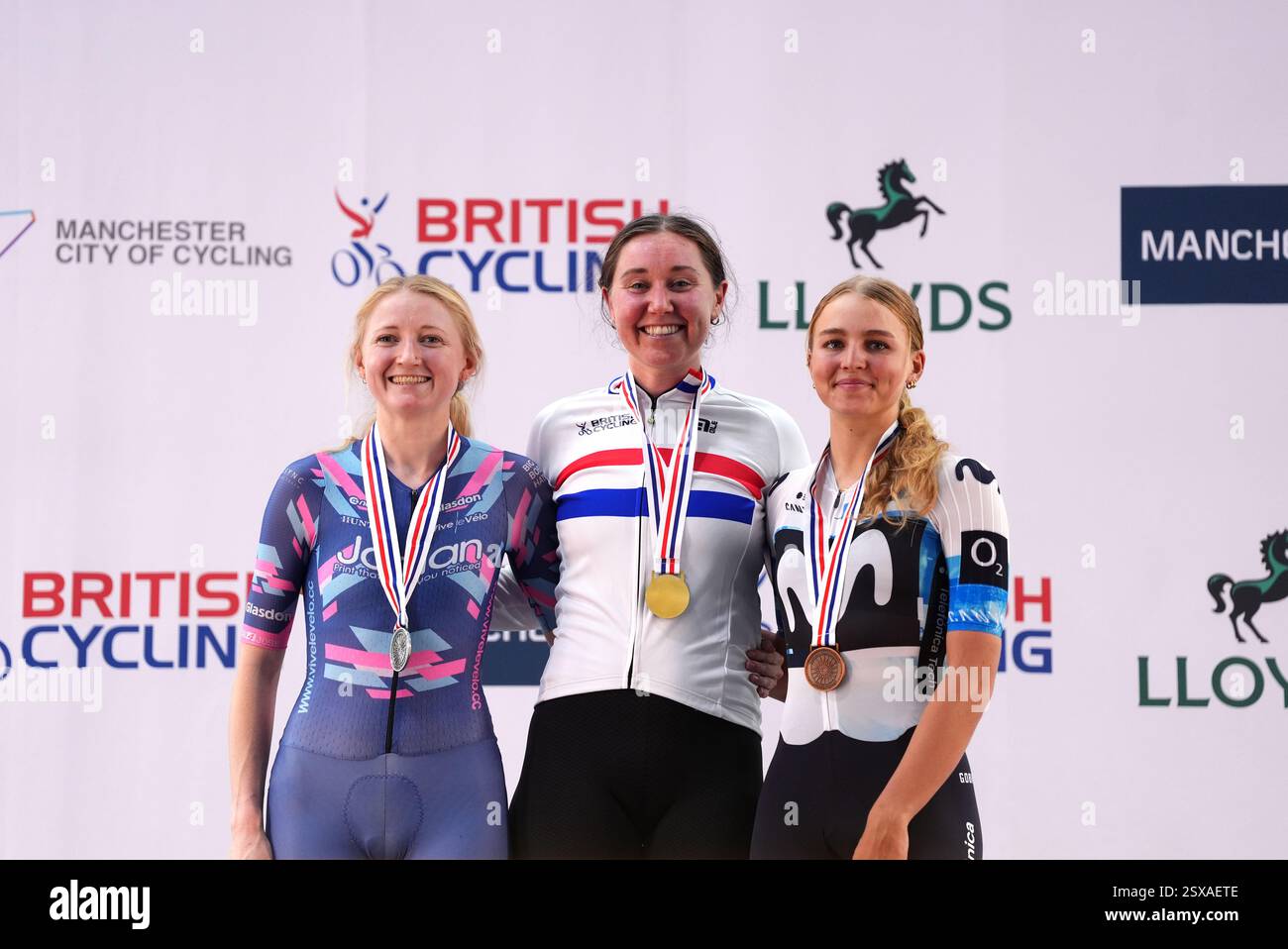 Dannielle Watkinson, silver, Katie Archibald, gold and Cat Ferguson ...