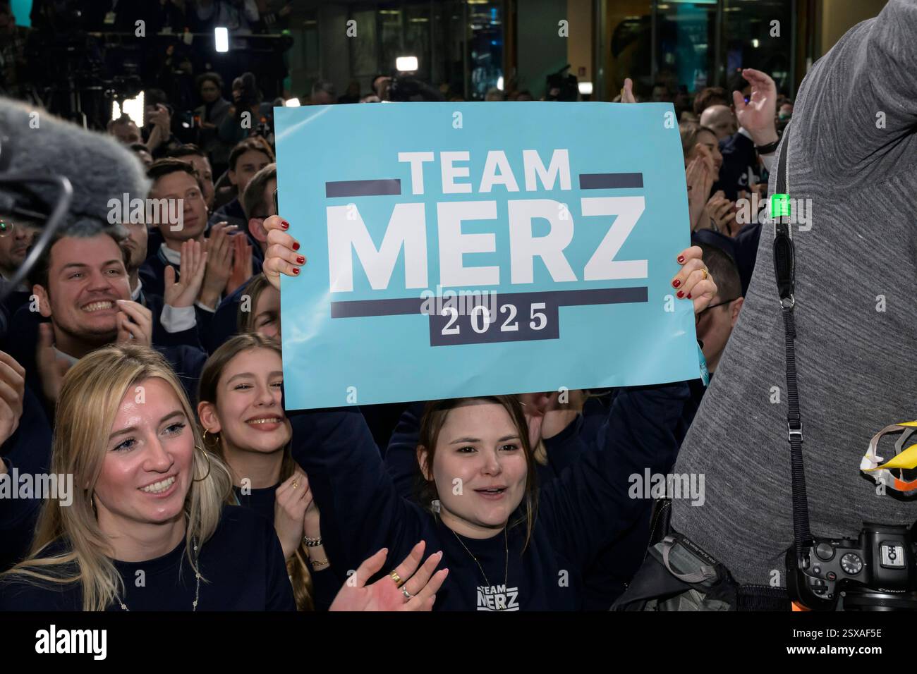 GER, Berlin, CDU, CSU, Wahl, Wahlabend, im Konrad-Adenauer-Haus, im ...