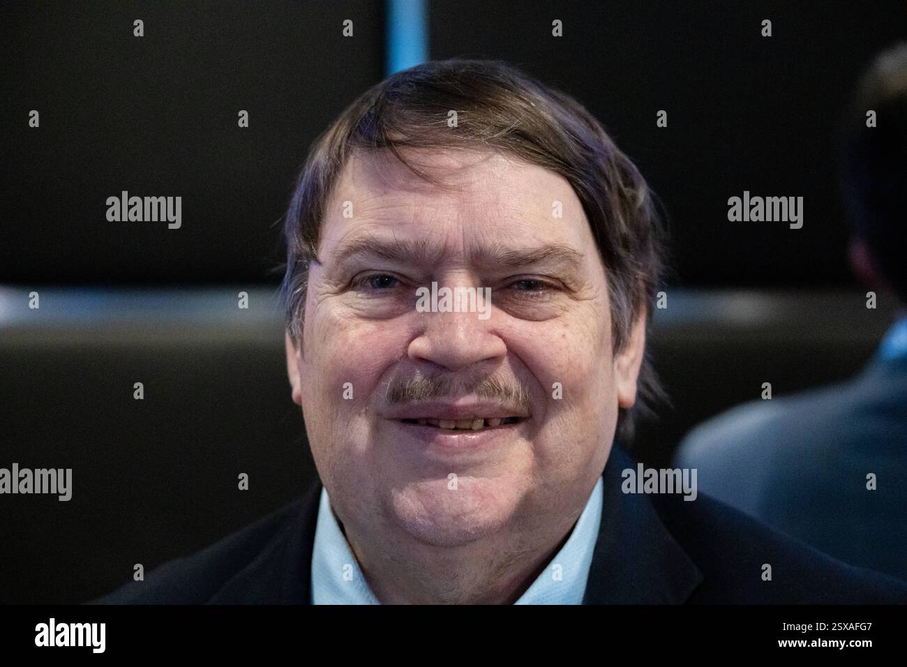 Munich, Bavaria, Germany - February 23, 2025: Election party for the ...