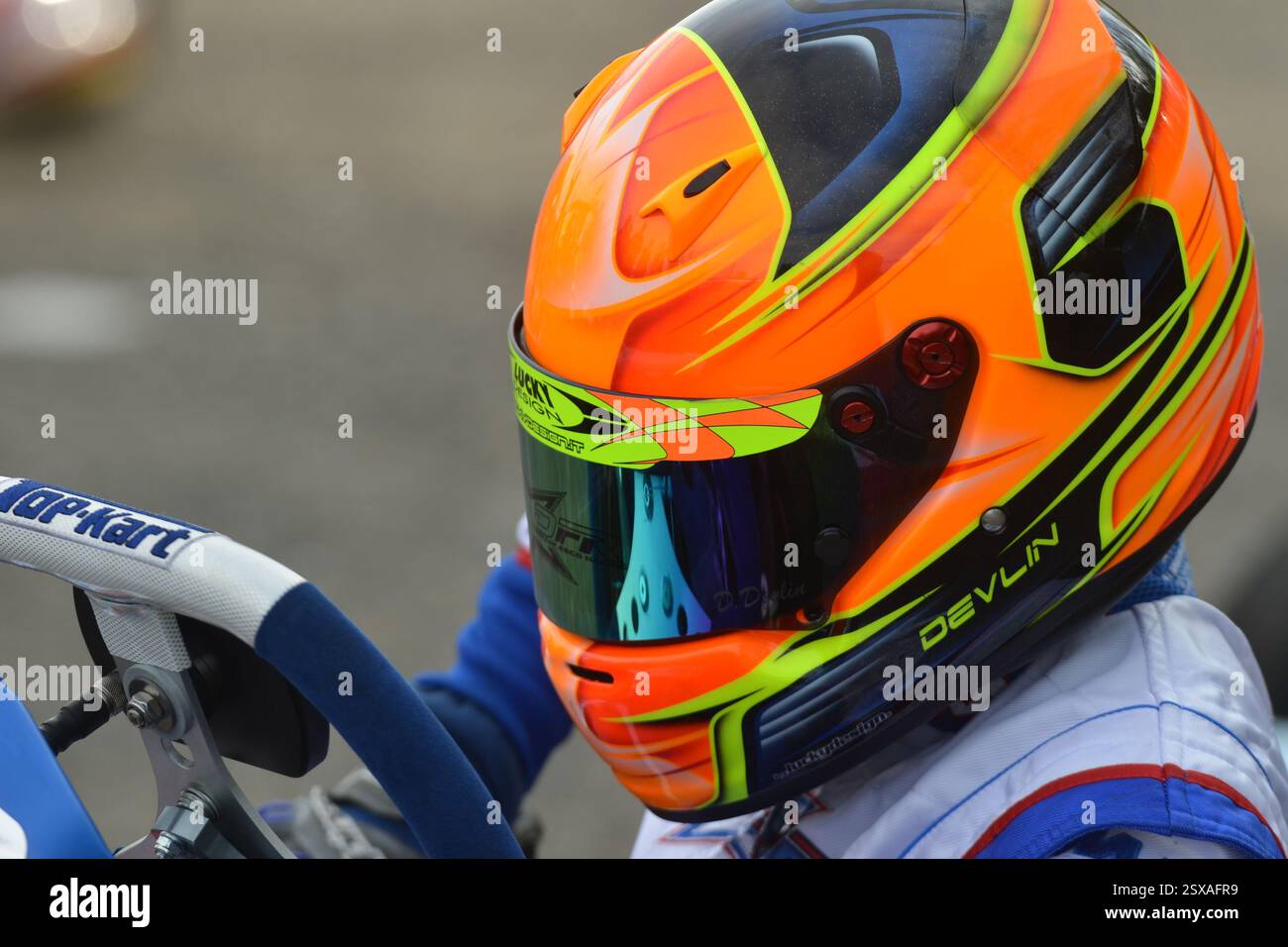 Seen here in his early Karting career Devlin DeFrancesco is a Canadian ...