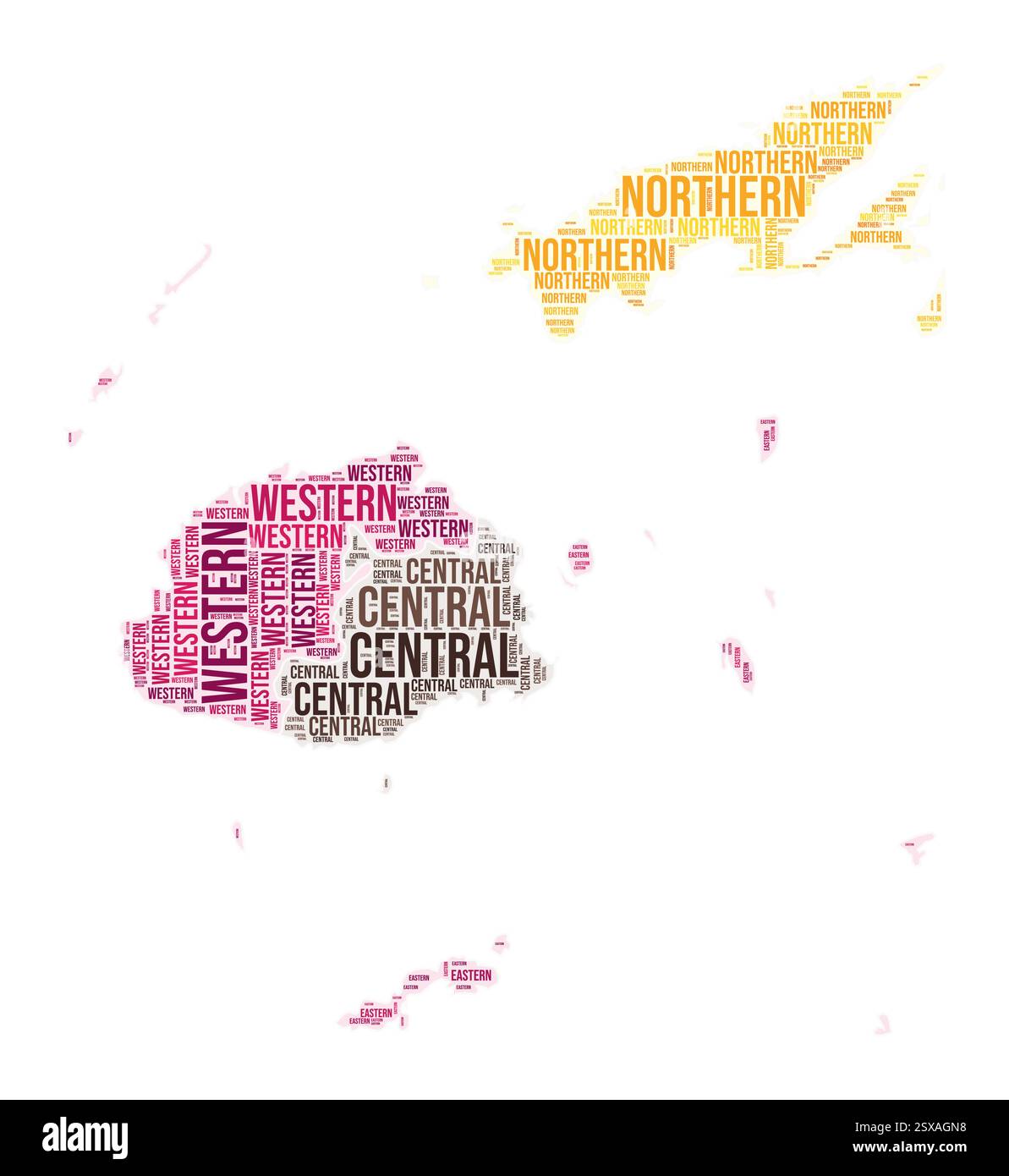 Fiji region word cloud. Country shape design. Fiji colored illustration ...