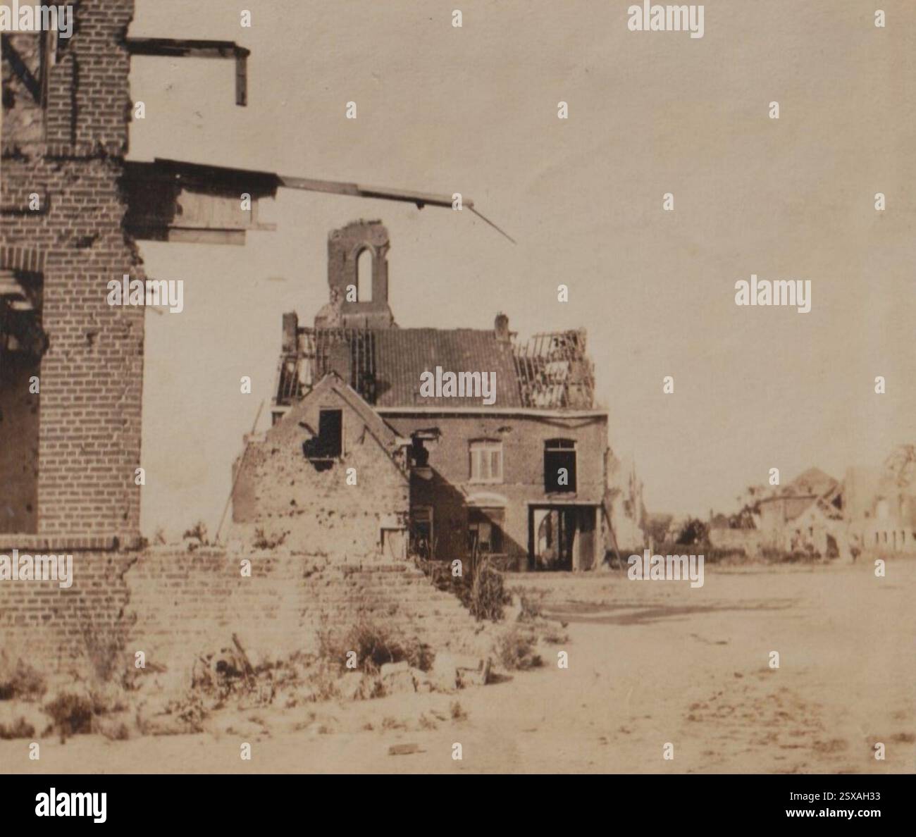 Aftermath Of The Attack At Fromelles, 1916 Stock Photo - Alamy