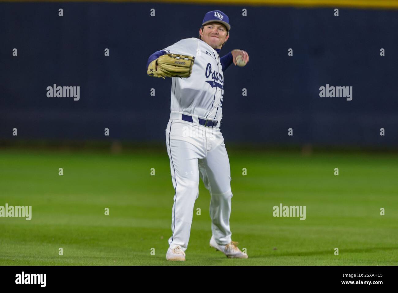 North Florida outfielder Nick Monile (10) in action during an NCAA ...