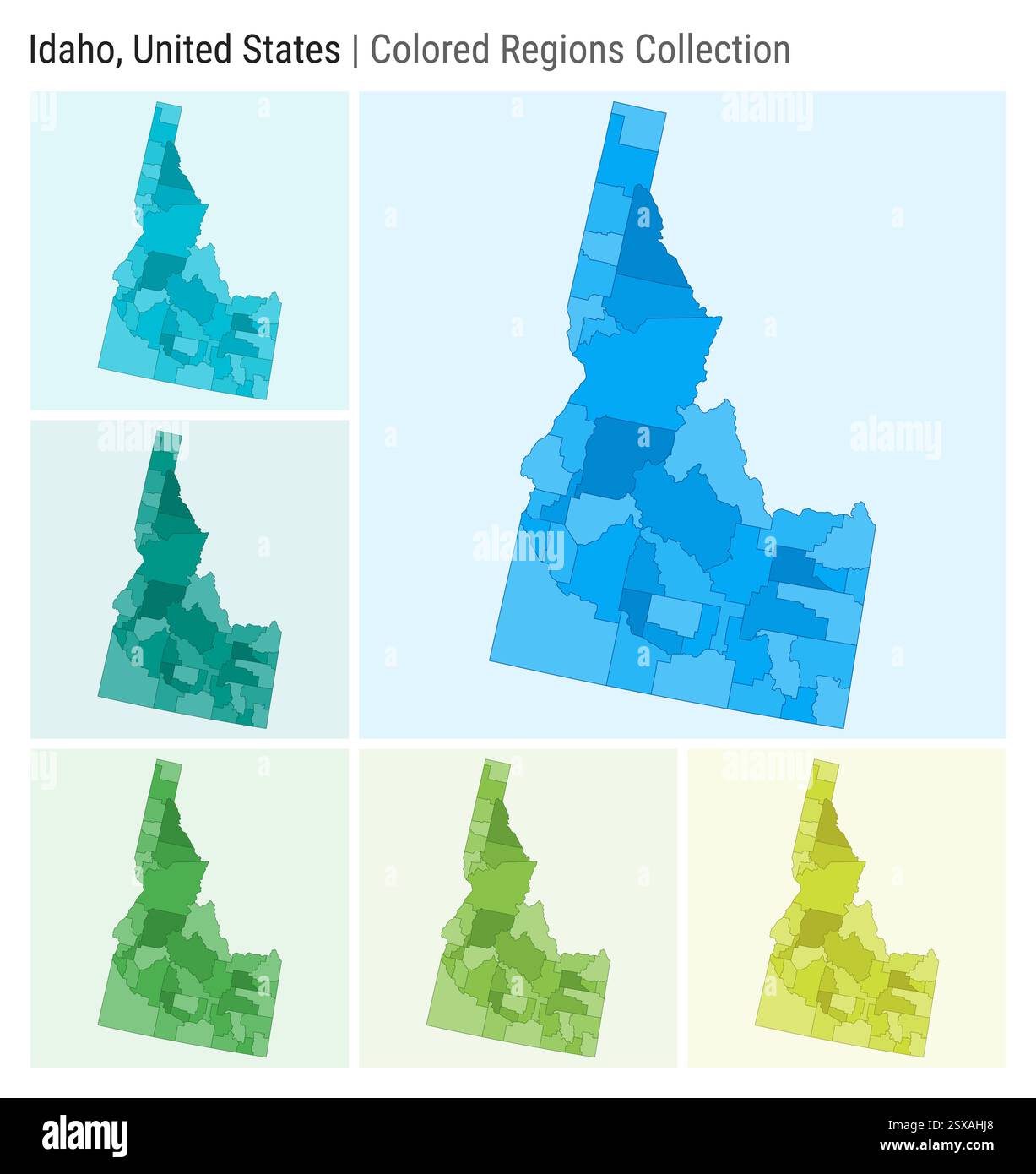 Boise idaho map hi-res stock photography and images - Alamy