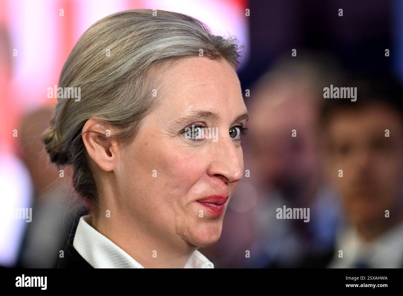 Berlin, Germany. 23rd Feb, 2025. Alice Weidel, federal chairman and ...