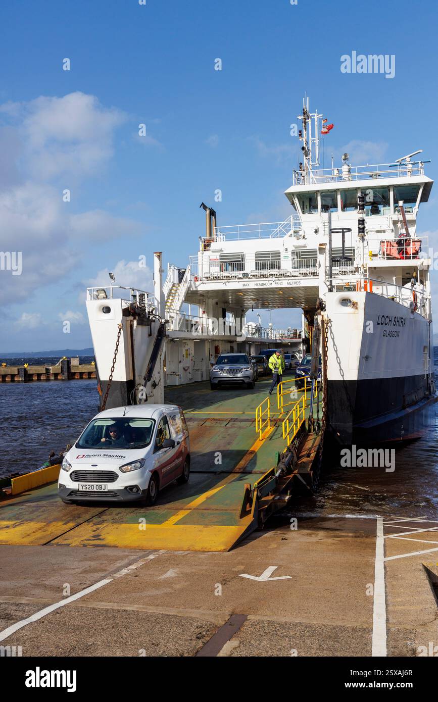 Caledonian MacBrayne ferry to Great Cumbrae, Largs, Scotland, UK Stock ...