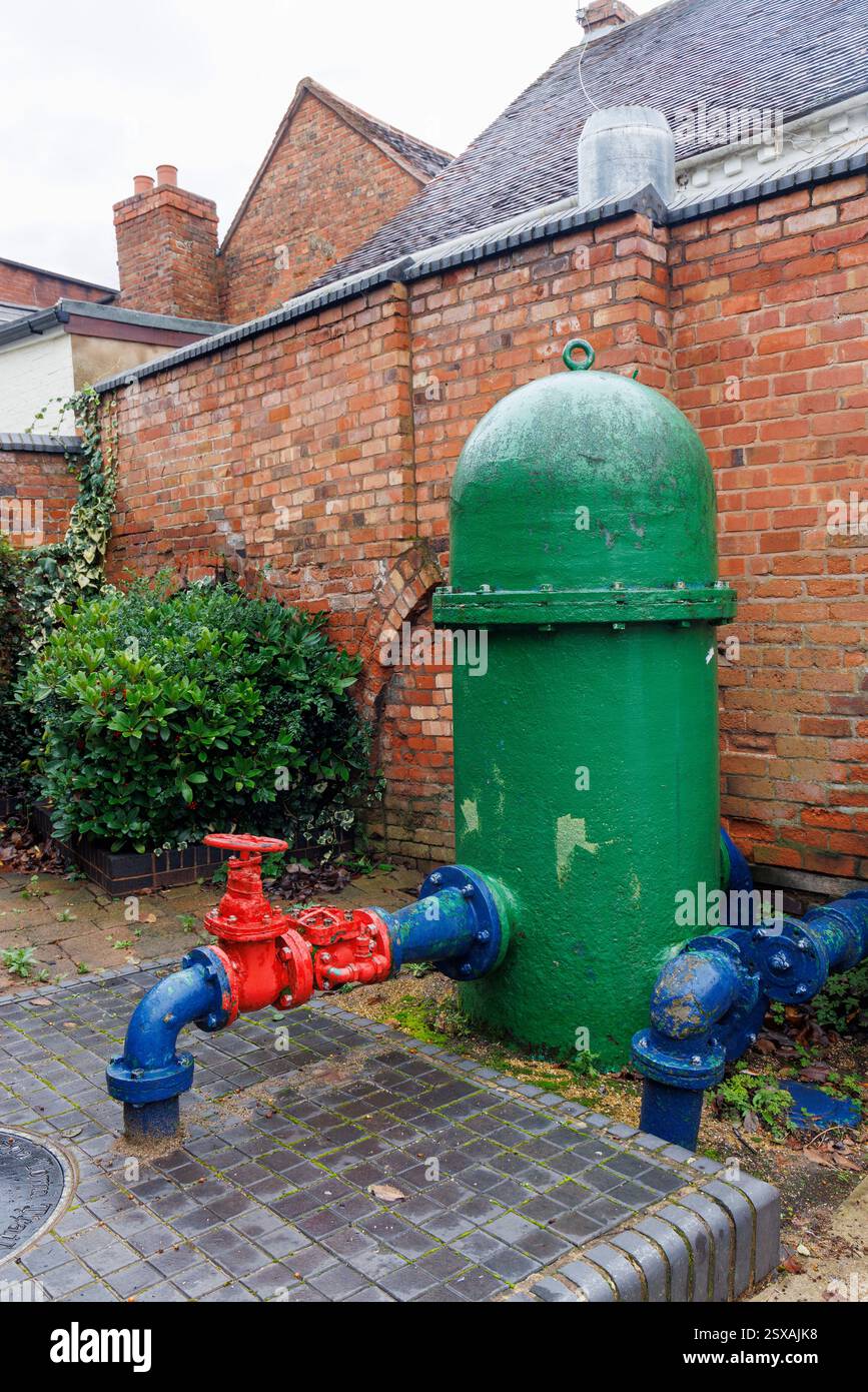 Gurney's Lane brine pumping station, Droitwich, Worcestershire, England ...