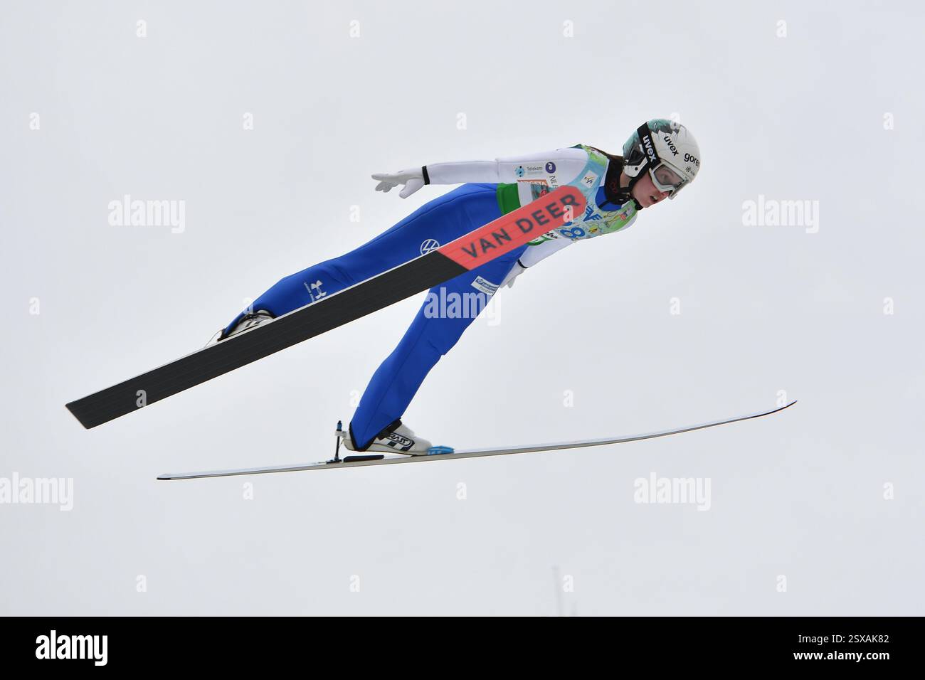 EFERDING, AUSTRIA - FEBRUARY 23: Tina Erzar of Slovenia competes during ...