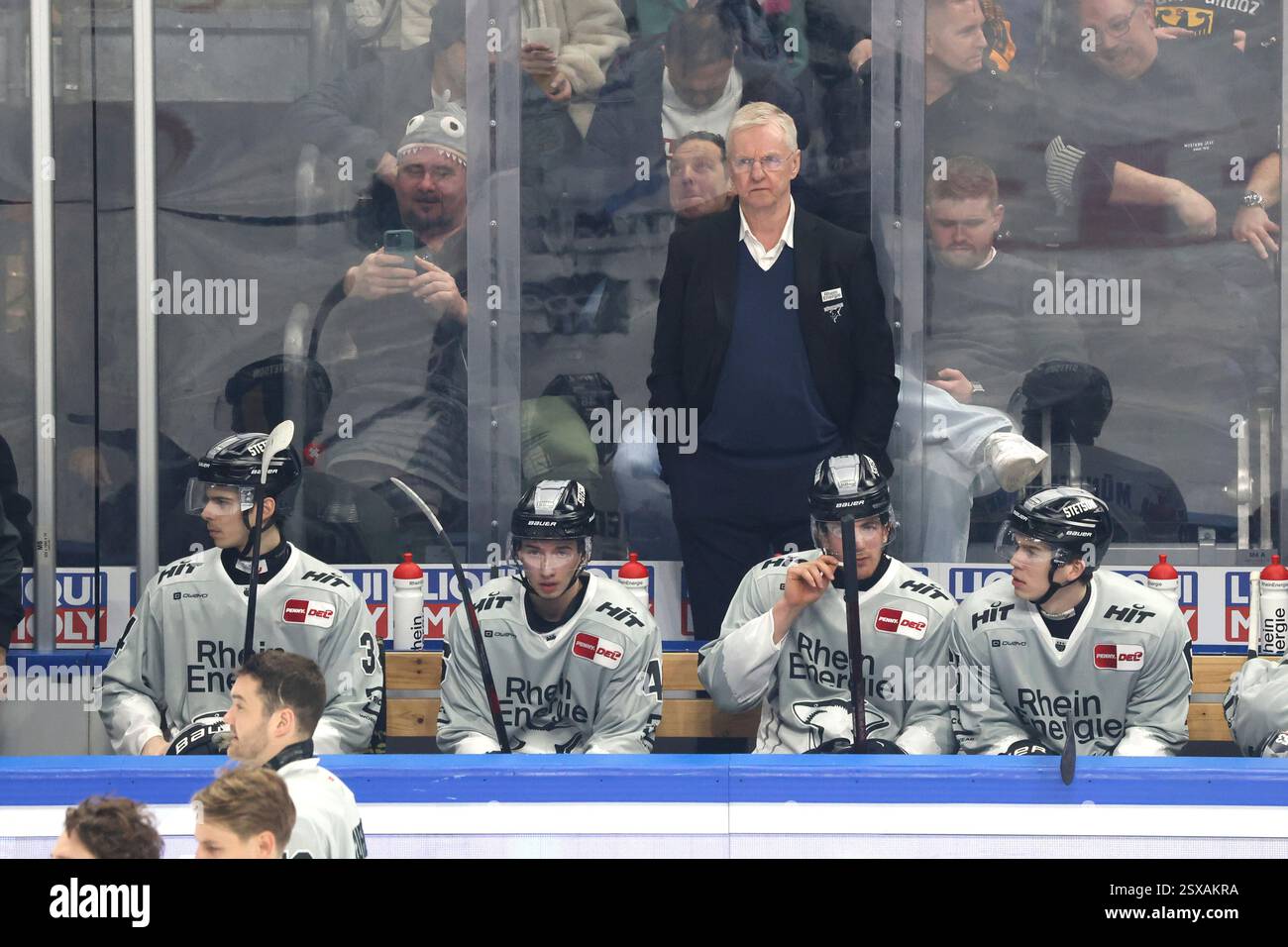 23.02.2025, Uber-Arena, Berlin, DEU, DEL, 1.EBL, Eisbaeren vs. Koelner ...