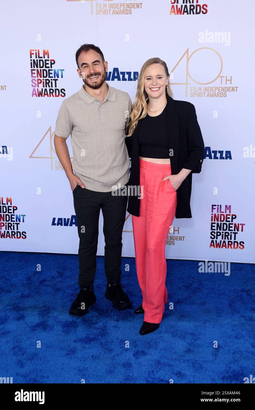 Alex Thompson und Kelly OSullivan bei der 40. Verleihung der Film Independent Spirit Awards 2025 ...