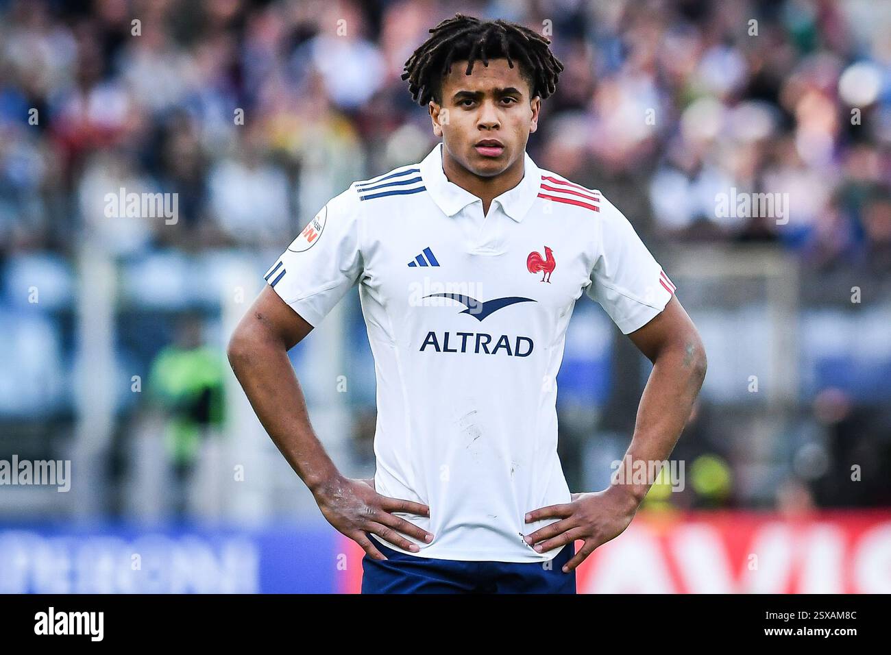 Rome, Italie. 23rd Feb, 2025. Theo ATTISSOGBE of France during the 2025 ...