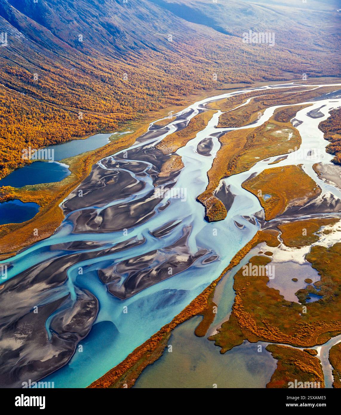 Rapa valley. Sarek, Laponia, Sweden Stock Photo - Alamy