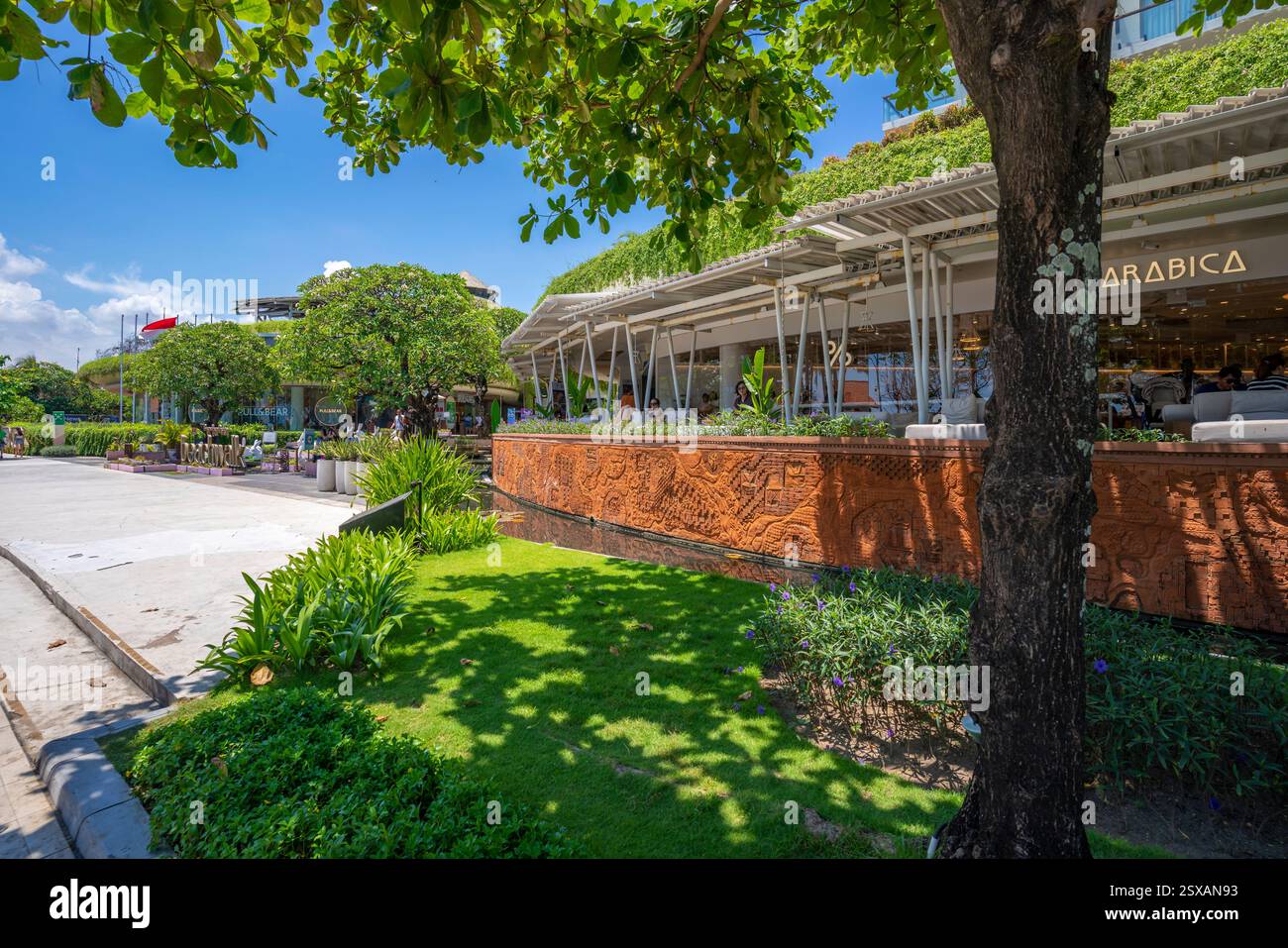 View of exterior of Beachwalk Shopping Center Kuta Beach, Kuta, Bali ...