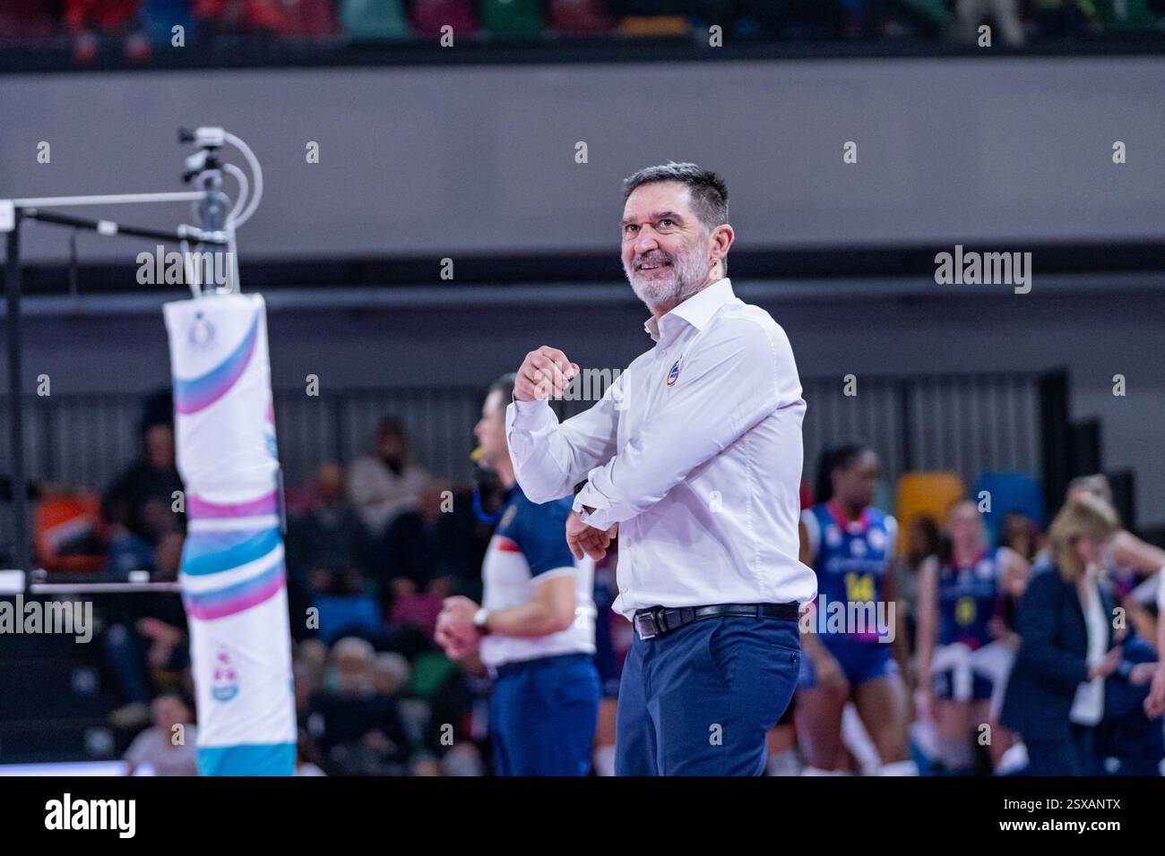 Florence, Italy. 23rd Feb, 2025. Michele Marchiaro (head coach of ...