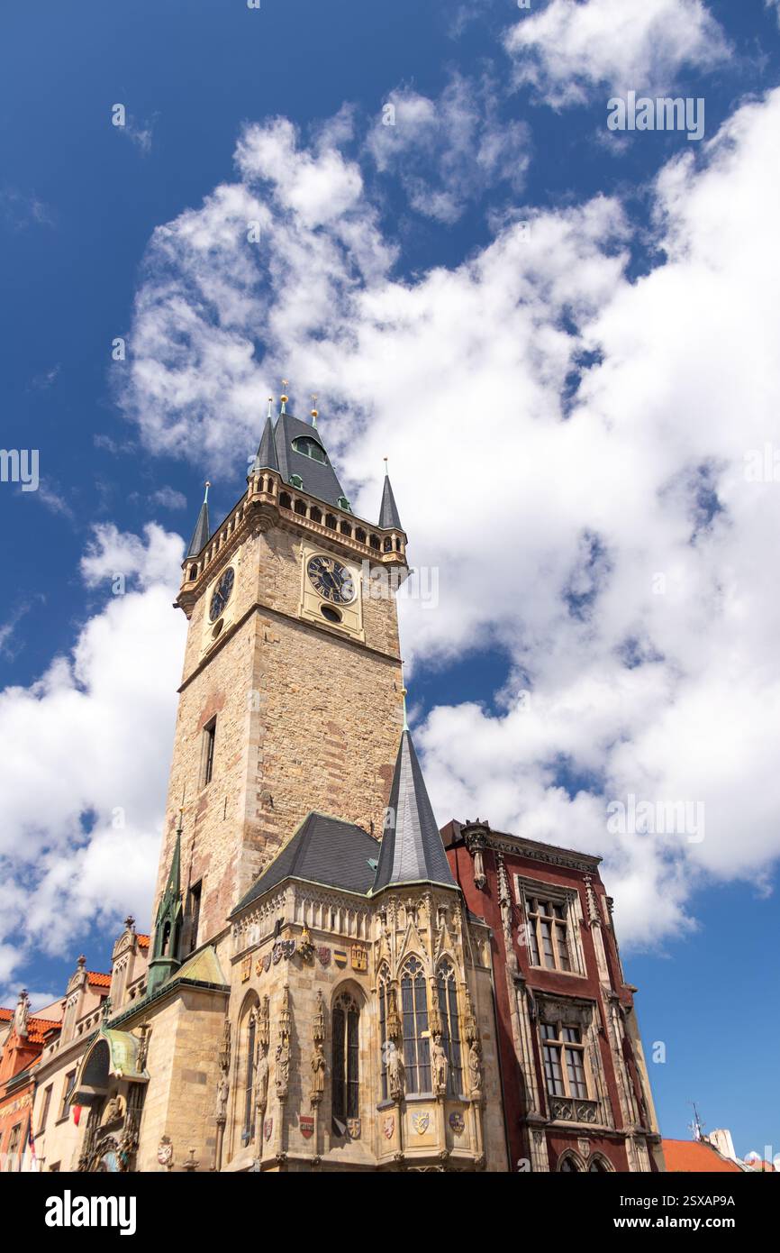 A breathtaking view of a majestic Gothic-style cathedral facade ...