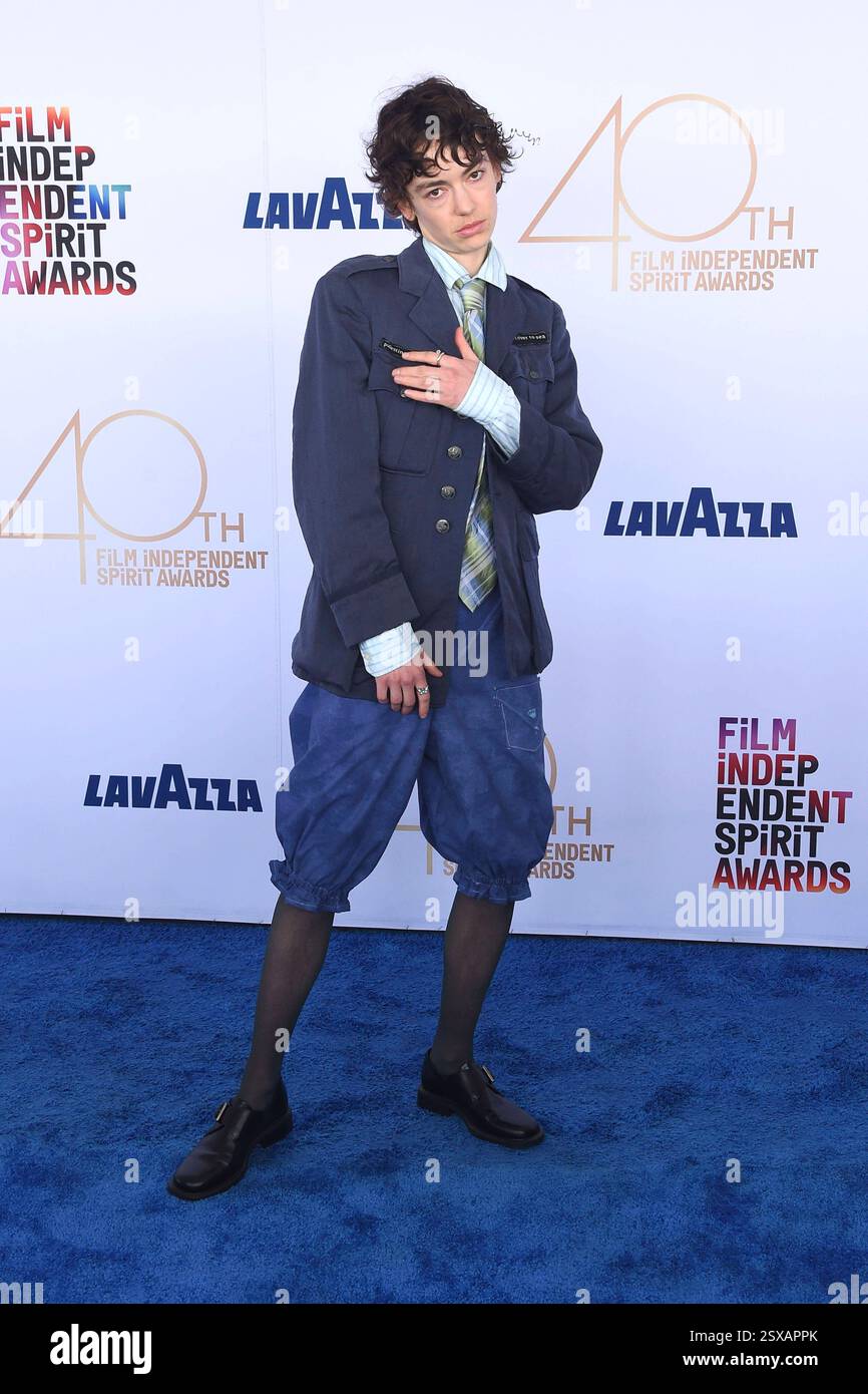 Jack Haven bei der 40. Verleihung der Film Independent Spirit Awards 2025 am Santa Monica Pier ...