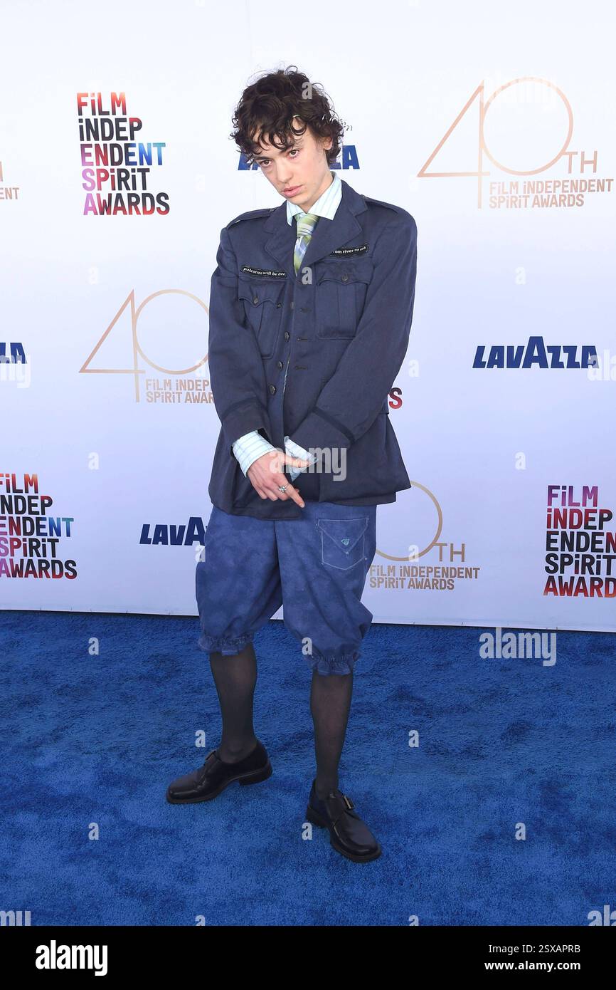 Jack Haven bei der 40. Verleihung der Film Independent Spirit Awards 2025 am Santa Monica Pier ...
