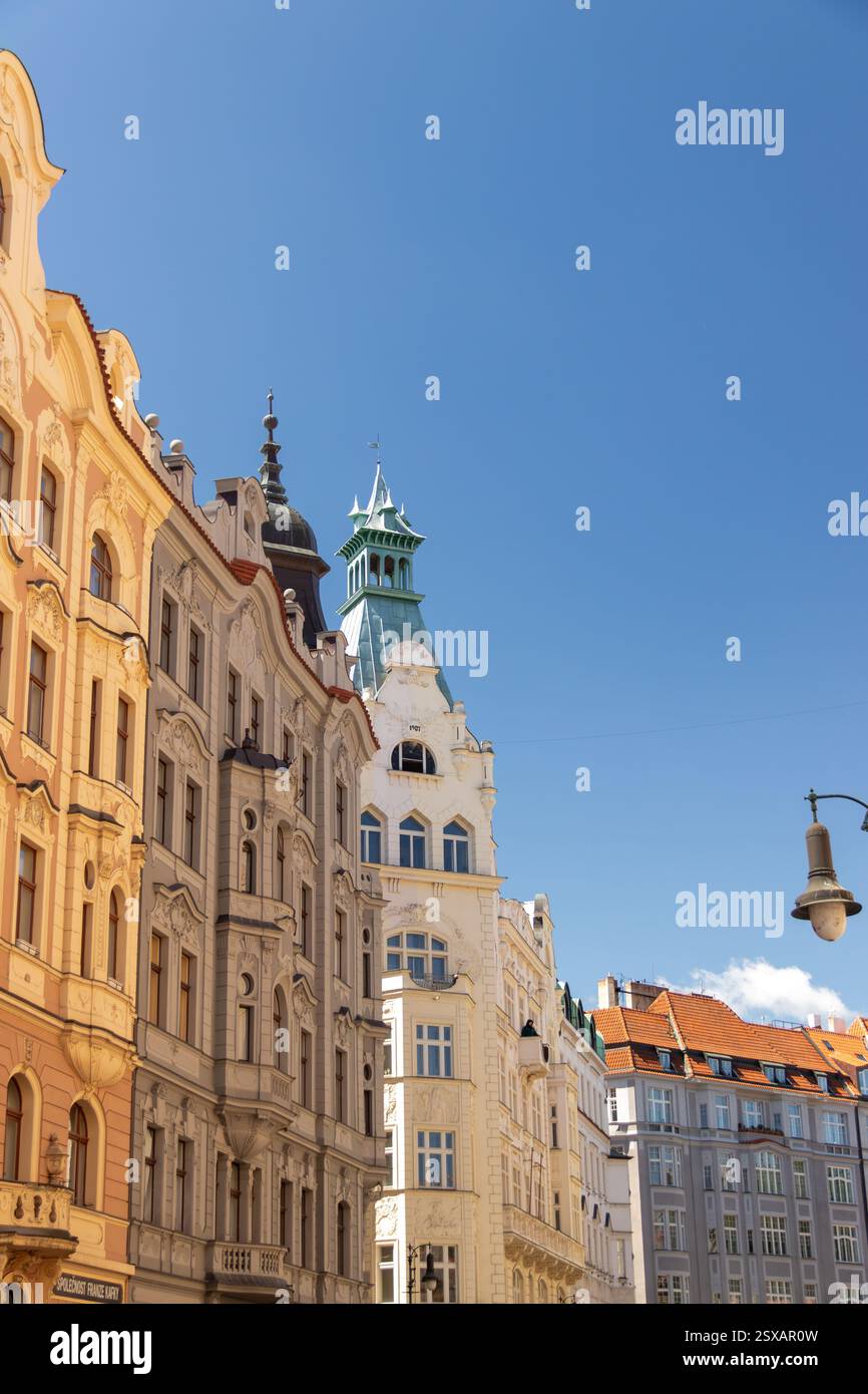 Beautiful historic architecture featuring a tall column with statues ...