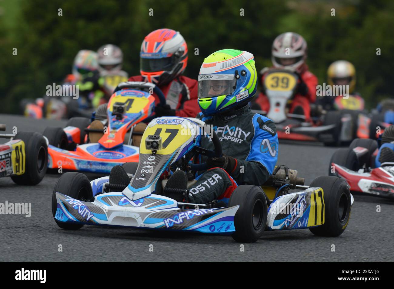 Seen here in his early Karting career Louis Foster is a British racing ...