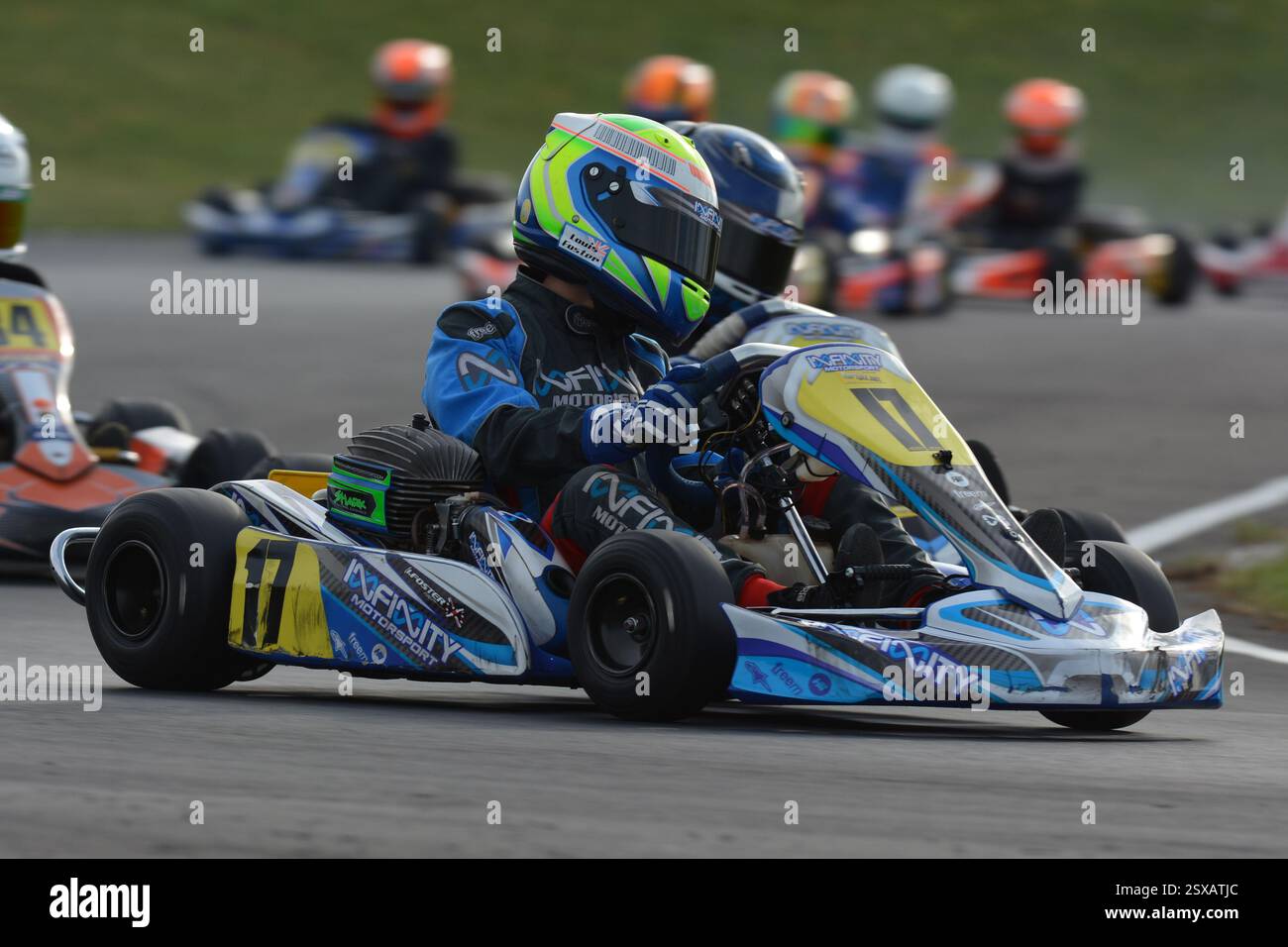Seen here in his early Karting career Louis Foster is a British racing ...