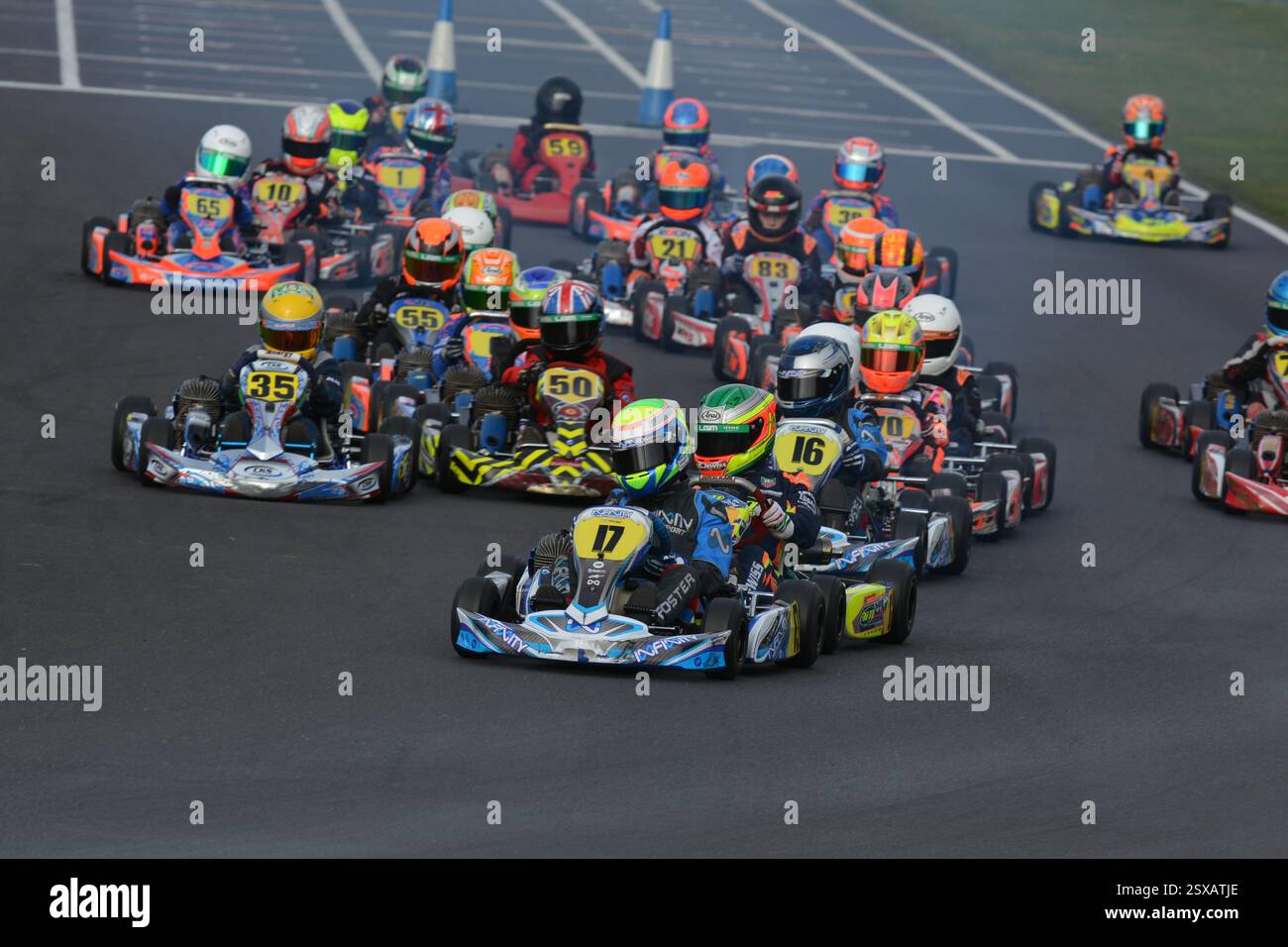 Seen here in his early Karting career Louis Foster is a British racing ...