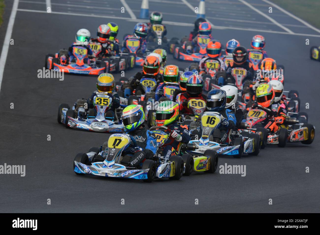 Seen here in his early Karting career Louis Foster is a British racing ...